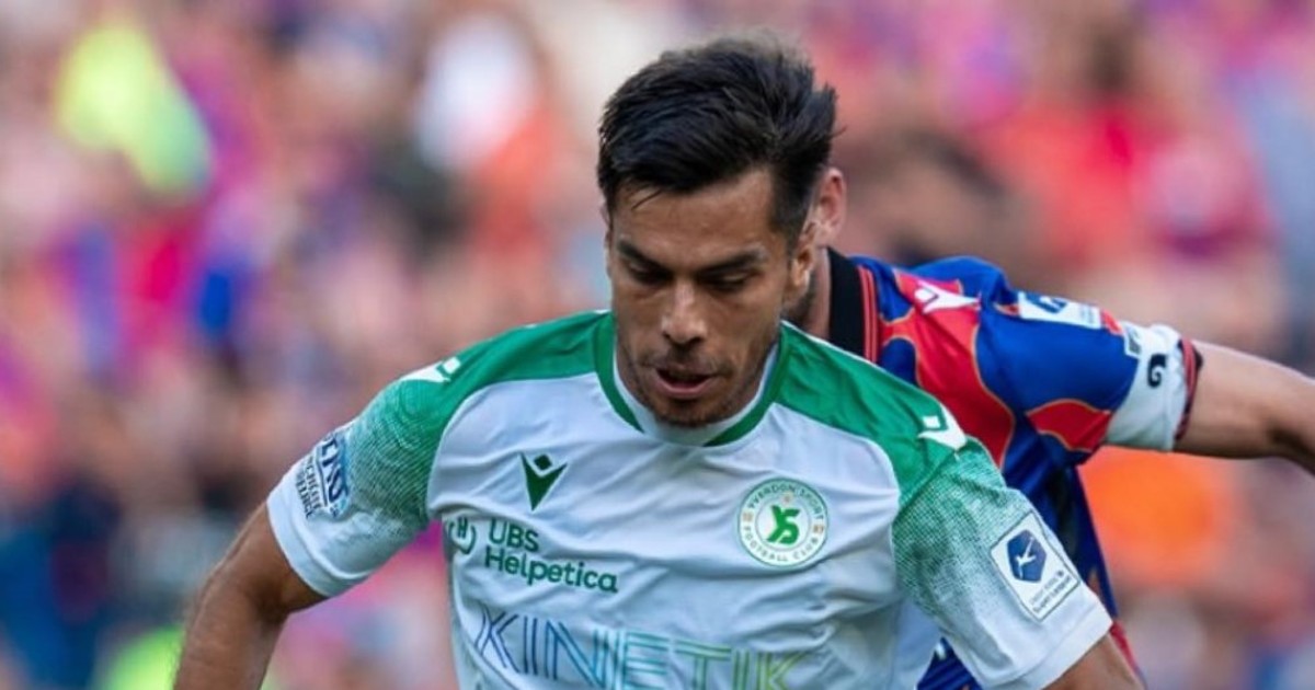 El Yverdon Sport fue goleado (5-0) con Boris Céspedes de titular